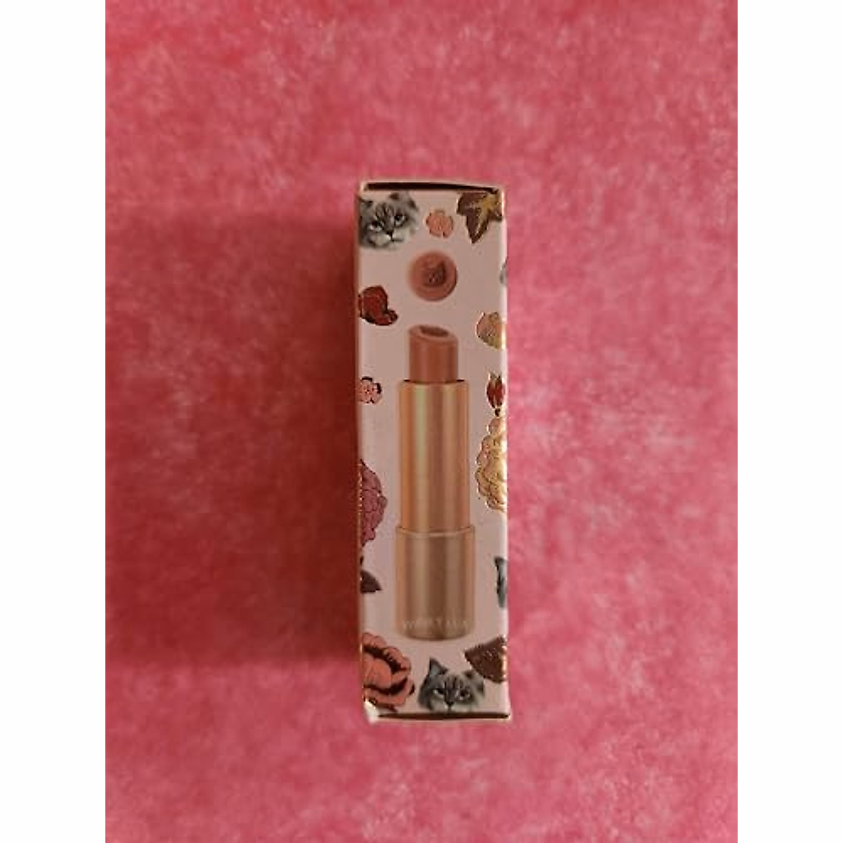 Winky Lux Purrfect Pout Lipstick, Semi Sheer Creamy Lipstick With Jojoba Oil and Vitamin E, Subtle Nude Natural Lipstick, Pawsh