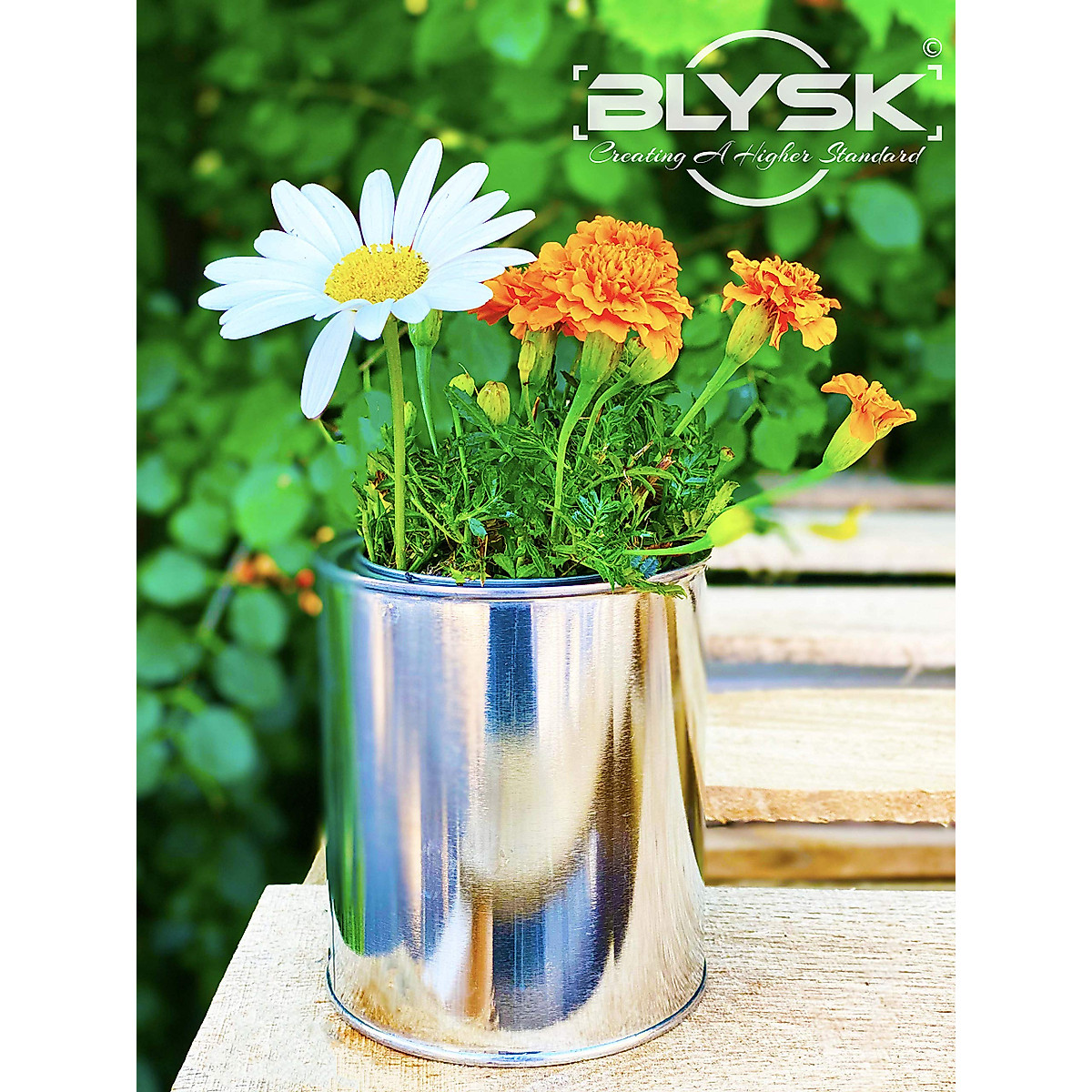 Blysk Empty Metal Quart Cans with lids (2)
