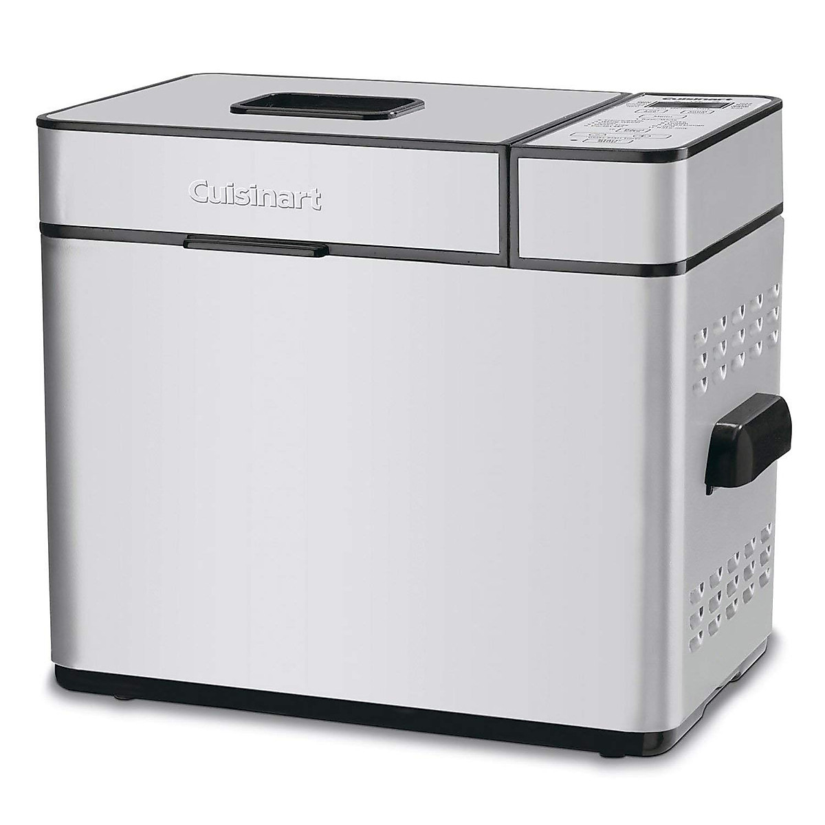 Cuisinart CBK-100SSFR 2-Pound Programmable Breadmaker (Renewed), Stainless Steel, Silver