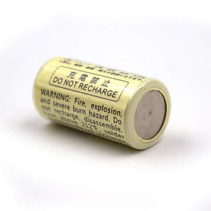 elxjar (2-Pack) 3V CR17335SE 2/3A Lithium Manganese Dioxide Battery, Replacement for Sanyo/FDK CR17335SE