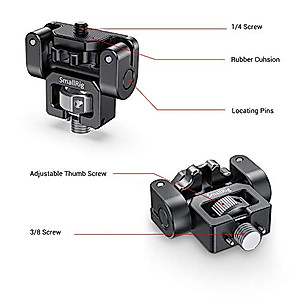 SMALLRIG Monitor Mount EVF Holder Support with Locating Pins for ARRI Standard - 2174