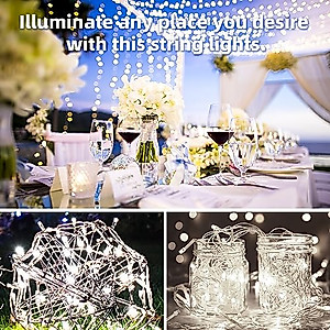 Outdoor Fairy 1080 LED String Lights 364FT - 8 Modes, Remote & Plug-in | Waterproof, Perfect for Christmas, Halloween, Bedroom & Party Decorations (Cool White)