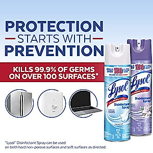 Lysol 2x19oz Crisp Linen + 2x19oz Early Morning Breeze Disinfectant Spray Bundle
