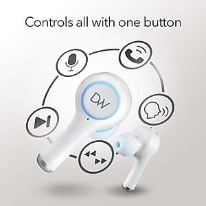 Dartwood Active True Wireless Noise-Canceling Earbuds - Dartpods+ Portable Splashproof Immersive Sound Earphones with Bluetooth Connectivity