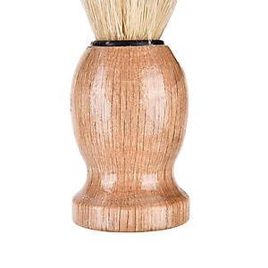 12Pcs Men Shaving Brush Wood Handle, Professional Salon Tools Hand Crafted Shaving Brush Wood Handle Shave Brushes Handmade Pure Badger Hair Brush for Men