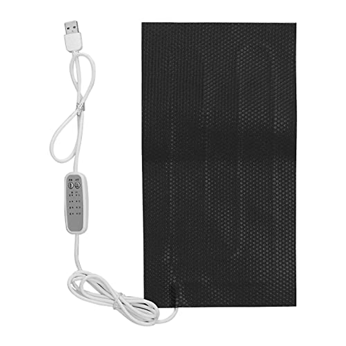 DC5V Temperature Regulating Heating Pad, Waterproof 4 Gear USB Power Electric Heating Pad Electric Cloth Heater(10x20cm/3.94x7.87in)