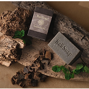 Bali Soap - Masculine Collection Natural Soap Bar, All Natural Mens Soap, Bath Soap & Luxury Gift for Men - Vegan & Handmade Soaps for Face, Hand & Body, 6pc 3.5 Oz Each