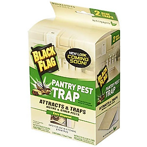 Black Flag Pantry Pest Traps - 8 Total(4 Packages with 2 Traps Each)