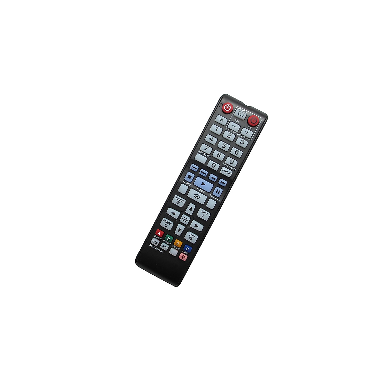 General Replacement Remote Control for Samsung BD-HM59/ZA BD-HM59C/ZA BD-JM57 BD-JM57/ZA 3D Disc BD Blu-ray DVD Player