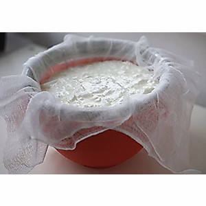 Regency Wraps 100% Cotton Cheesecloth For Basting Turkey, Canning, Straining, Cheesemaking, Natural Ultra Fine, 9 sq ft (Pack of 1)