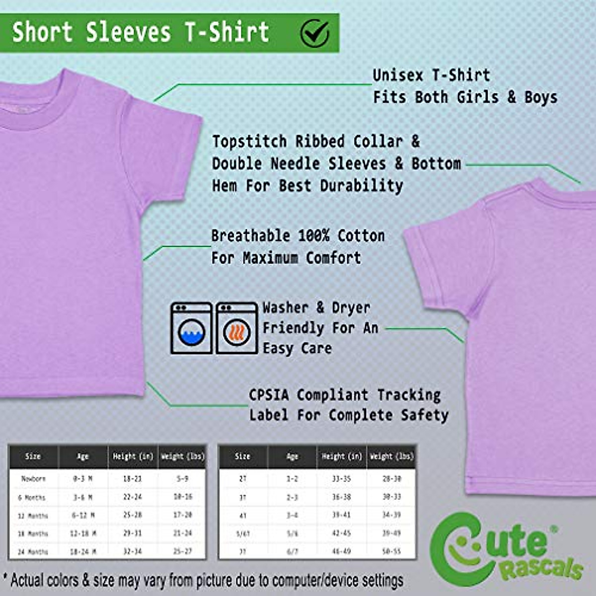 Custom Toddler T-Shirt Easter Bunny Chicken Bike Cotton Boy & Girl Clothes Funny Graphic Tee Lavender Design Only 18 Months