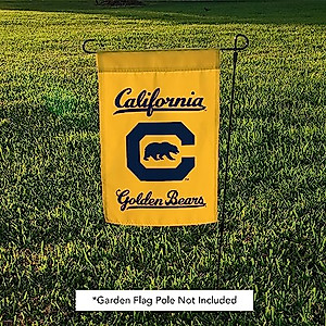 University of California Berkeley Garden Flag Golden Bears Cal UC Banner 100% Polyester (Design J)