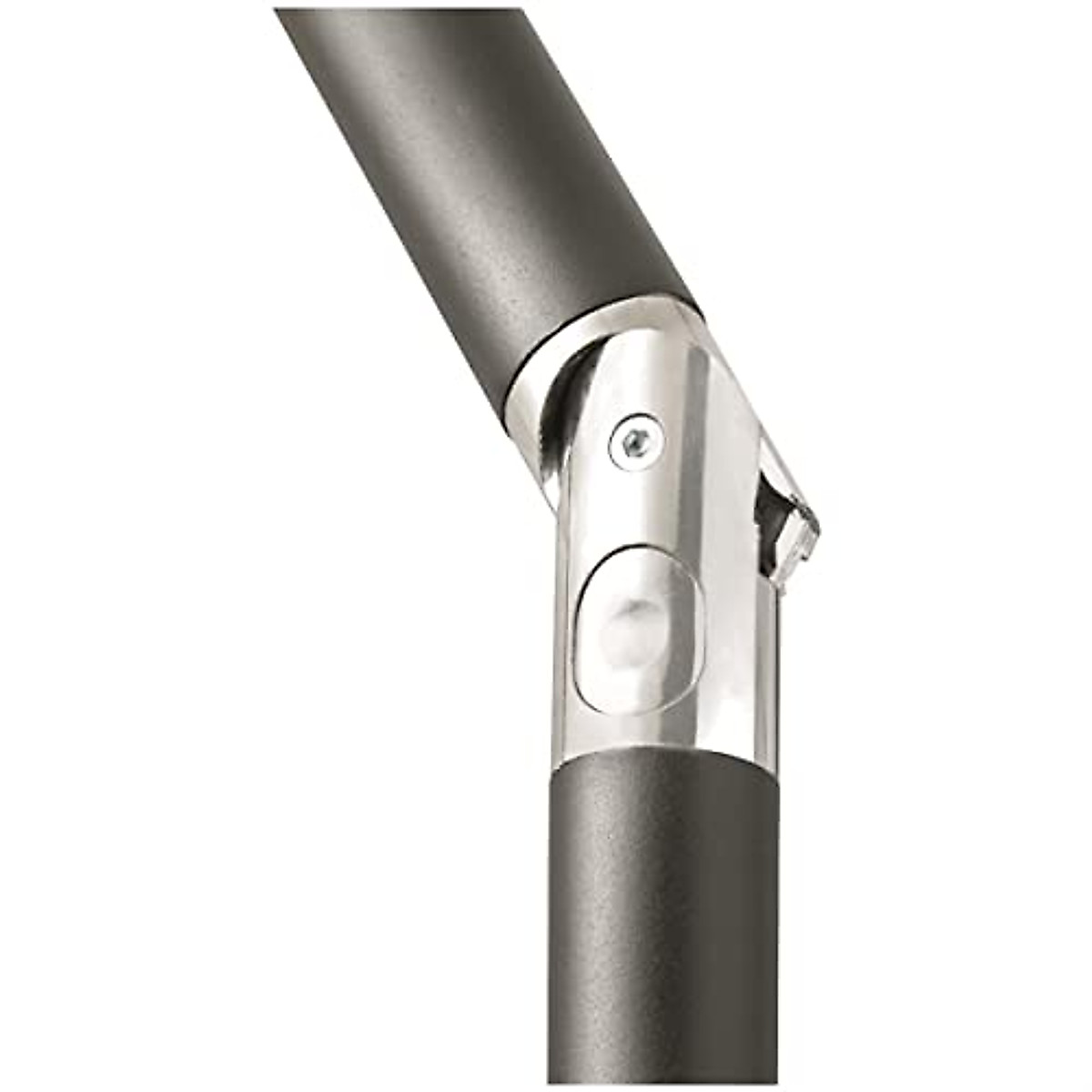 CASTLECREEK Two-Tone 9' Outdoor Patio Umbrella Push-Button Tilt Sun Shade for Deck, Yard, Backyard, Pool, Khaki/Black