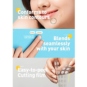 OLIVE YOUNG Care Plus Honey Scar Cover Korean Spot Pimple Patches 1Pack(84 Count) - Hydrocolloid Patch, Spot Stickers for Acne Pimple Blemishes and Zits, Contains Manuka Honey(10mm*60ea + 12mm*24ea)