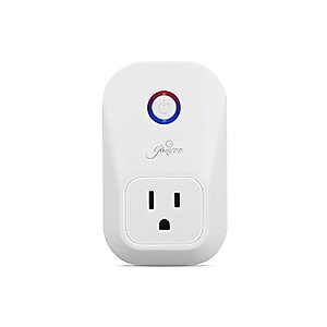 Jinvoo WiFi Smart Plug, Smart Outlet Compatible with Alexa and Google Assistant, TUyaSmart Life 2.4GHz Only WiFi Socket, Voice&Remote Control, Schedule Timer, No Hub Required, ETL&FCC, 2-Pack