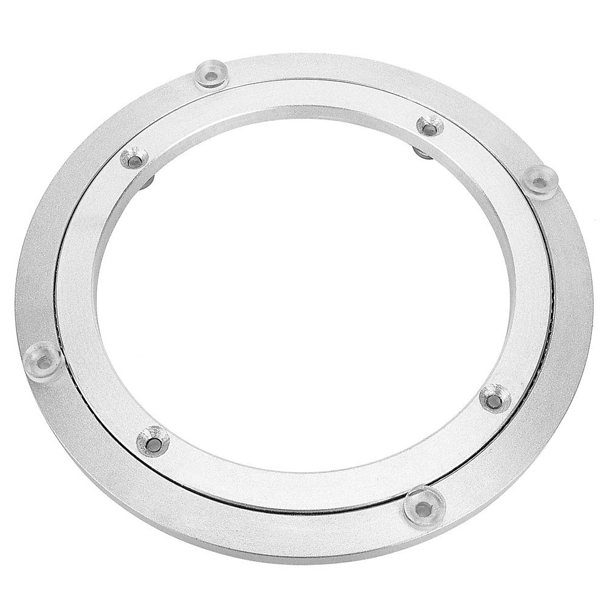 Round Display Base, Aluminum Alloy Rotating Base, Rotating Display Base, Anti-rust Non-slip for Furniture 8 inches Strong Load-bearing Cabinet