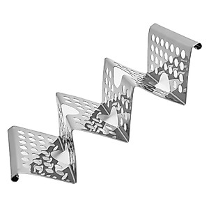 WskLinft Taco Holder Taco Storage Each Can Hold 3 Tacos Burrito Stand Kitchen Cooking Tool for Dining Room Silver