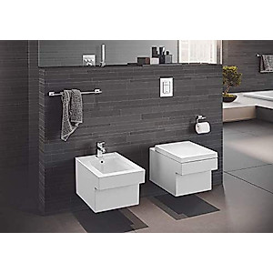 Grohe 40509001 Essentials Cube 24 In. Towel-Rail, StarLight Chrome