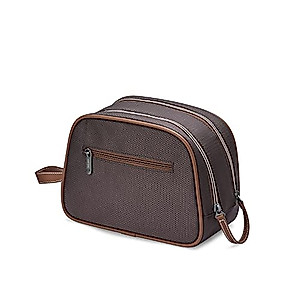 DELSEY PARIS Chatelet 2.0 Toiletry and Makeup Travel Bag, Chocolate Brown