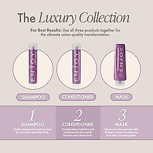 Enjoy Sulfate Free Luxury Shampoo, 10.1 Fl Oz