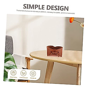 4 pcs Desktop Storage Box Key Organizer Tray dice Rolling mat Board Game Storage entryway catchall Holder Dresser Organizer Table Decor Tabletop Storage Tray Manager Leather Coin