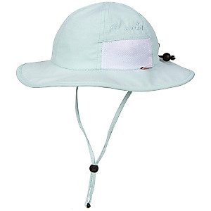 SwimZip Wide Brim Sun Hat | UPF 50+ Protection for Baby, Toddler, and Kids Mint Green