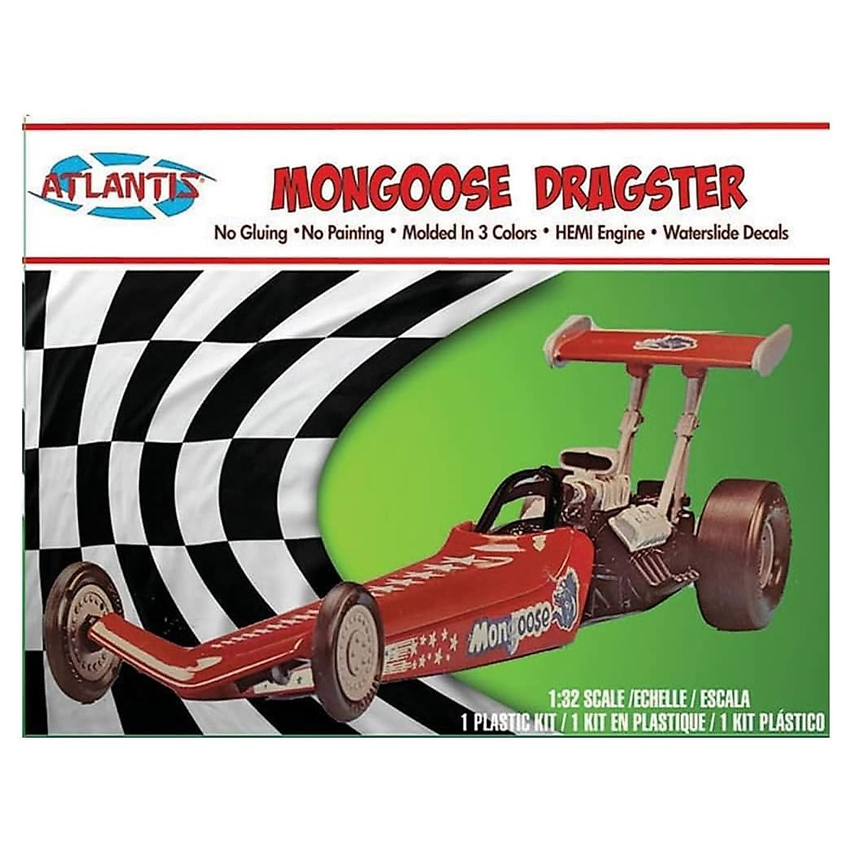 ATLANTIS TOY & HOBBY INC. Snap Tom McEwen Rail Dragster 132 AANH1120 Plastic Models Other Misc