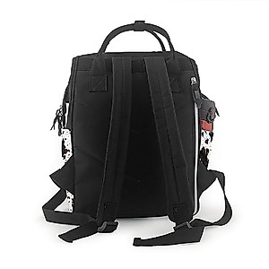 Vbcdgfg cow print Diaper Bag Backpack Large Capacity Nappy Bag for boy girl baby mom and Dad，Multi Functions Nursing Bag