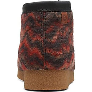 Clarks Men's Shacre Boot Ankle, Black Wool, 9.5