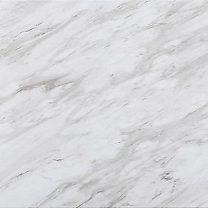 Lestar 59.7" Dining Table Set for 6, 7-Piece Faux Marble Dining Table Set with 6 PU Wood Frame Chairs for Kitchen, Bar, Living Room, Breakfast Nook, Small Space Piece with 2 Drawers, Black