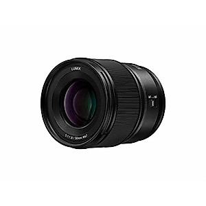 Panasonic Lumix BS1H Full-Frame Box-Style Live & Cinema Camera with Panasonic LUMIX S 50mm f/1.8 L-Mount Lens Bundle (2 Items)