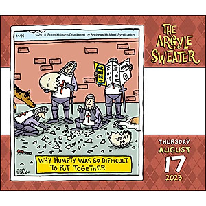 The Argyle Sweater 2023 Day-to-Day Calendar