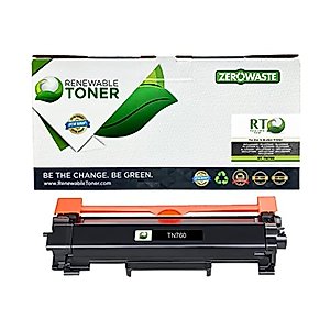 Renewable Toner Compatible High Yield Toner Cartridge Replacement for Brother TN-760 TN760 for use in DCP-L2550 HL-L2350 HL-L2370 XL HL-L2390 HL-L2395 MFC-L2690 MFC-L2710 MFC-L2717 MFC-L2750