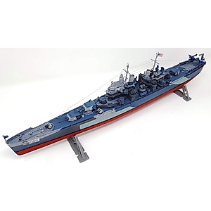 Atlantis USS Pittsburgh CA-72 Heavy Cruiser Plastic Model Kit Famous Ship 1/490 Scale