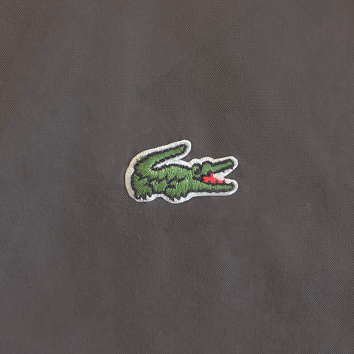 Lacoste 100% Cotton Percale Solid Sheet Set, Breathable, Cooling & Hotel Quality Sheets - Deep Pocket, Easy-Fit, Oeko-Tex Certified, Dark Grey, Twin Extra Long