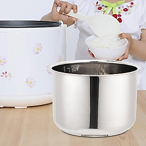 Rice Cooker Inner Container Inner Pot Kithcen Tool Cookware for Restaurant Household, 5L