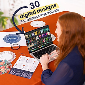 Luxiris Sublimation Wind Spinner Blanks 8 Inch - 5 Pack Bulk Products | 3D Aluminum, Hanging DIY Wind Spinners Sublimation for Yard and Garden | with Heat Resistant Tape & 30 Digital Starter Designs