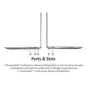 2021 Newest Dell XPS 17 Laptop 9710, 17" UHD+ Touch Display, Intel i7-11800H, GeForce RTX 3050, 32GB RAM, 1TB SSD, IR Camera, Backlit Keyboard, Fingerprint Reader, Wi-Fi 6, Thunderbolt, Win 10 Pro