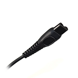 HQRP AC Adapter Power Cord Charger Works with Philips Norelco HQ8505 HQ-8505 272217190075 S3310 CRP136 BT9285 Replacement Plus Cleaning Brush