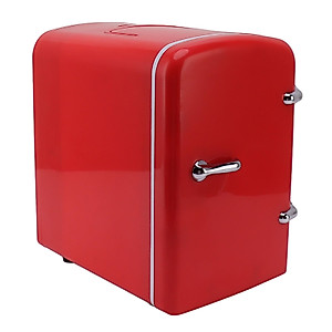 YOUTHINK Portablep Fridge, 4L Portable Mini Beauty Fridge Refrigerator Small Makeup Skincare for Skin Care Beverage Home (US Plug 100‑240V)