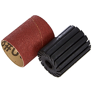 Bosch Home and Garden 1600A0014U Straight Shank Sleeve Plus Sanding Sheet AS60 Set for Bosch PRR 250 Removing Roller, Set of 2 Pieces