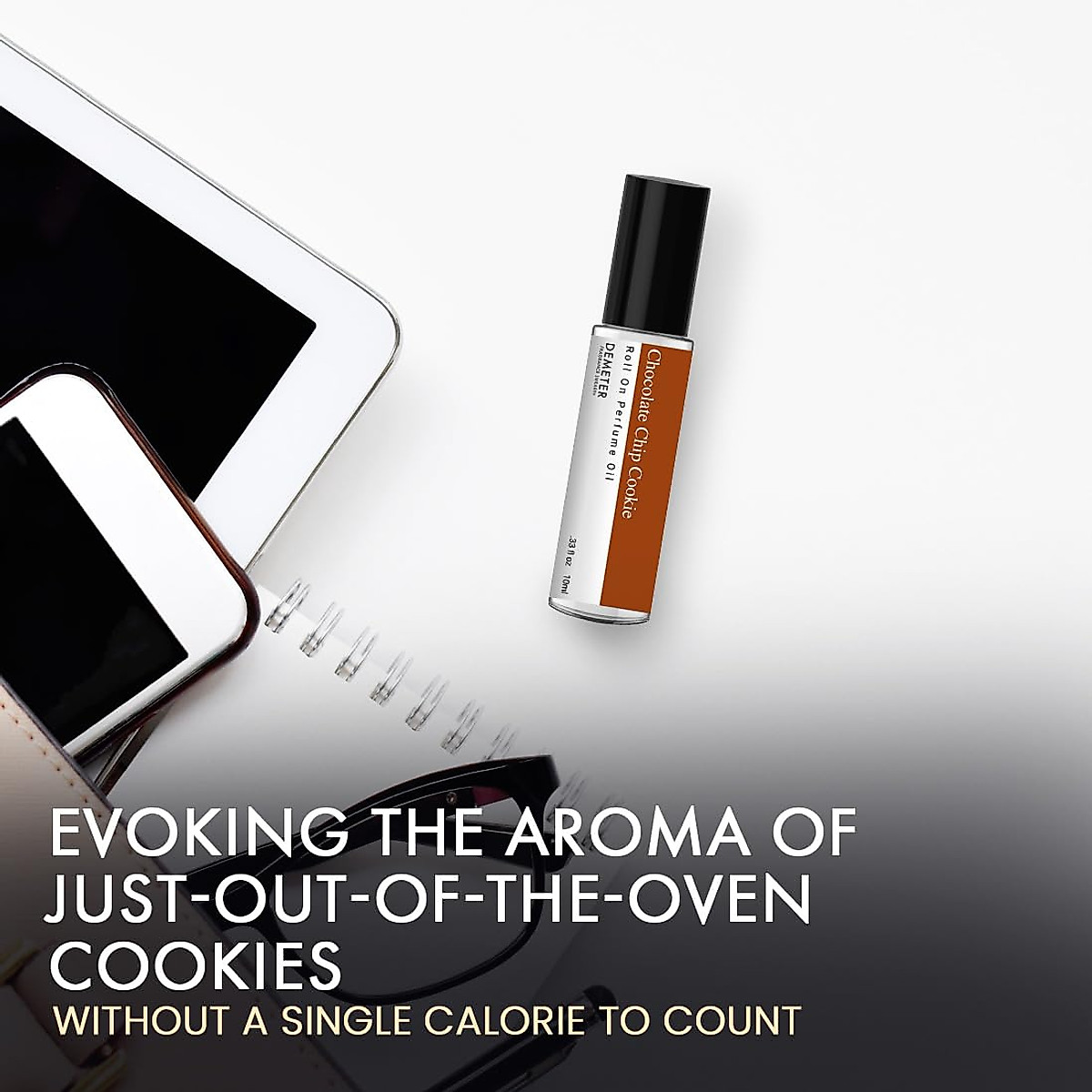 DEMETER Chocolate Chip Cookie Roll On Perfume Oil, 0.33 Oz, Long-Lasting