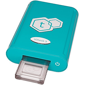 tCheck 3 Portable Potency Tester with Reusable Tray | UV Spectrometer for Accurate Potency Testing - Herbal Kit for Infusions, Edibles, Concentrates & Oils (Not for Flower Testing) Blue