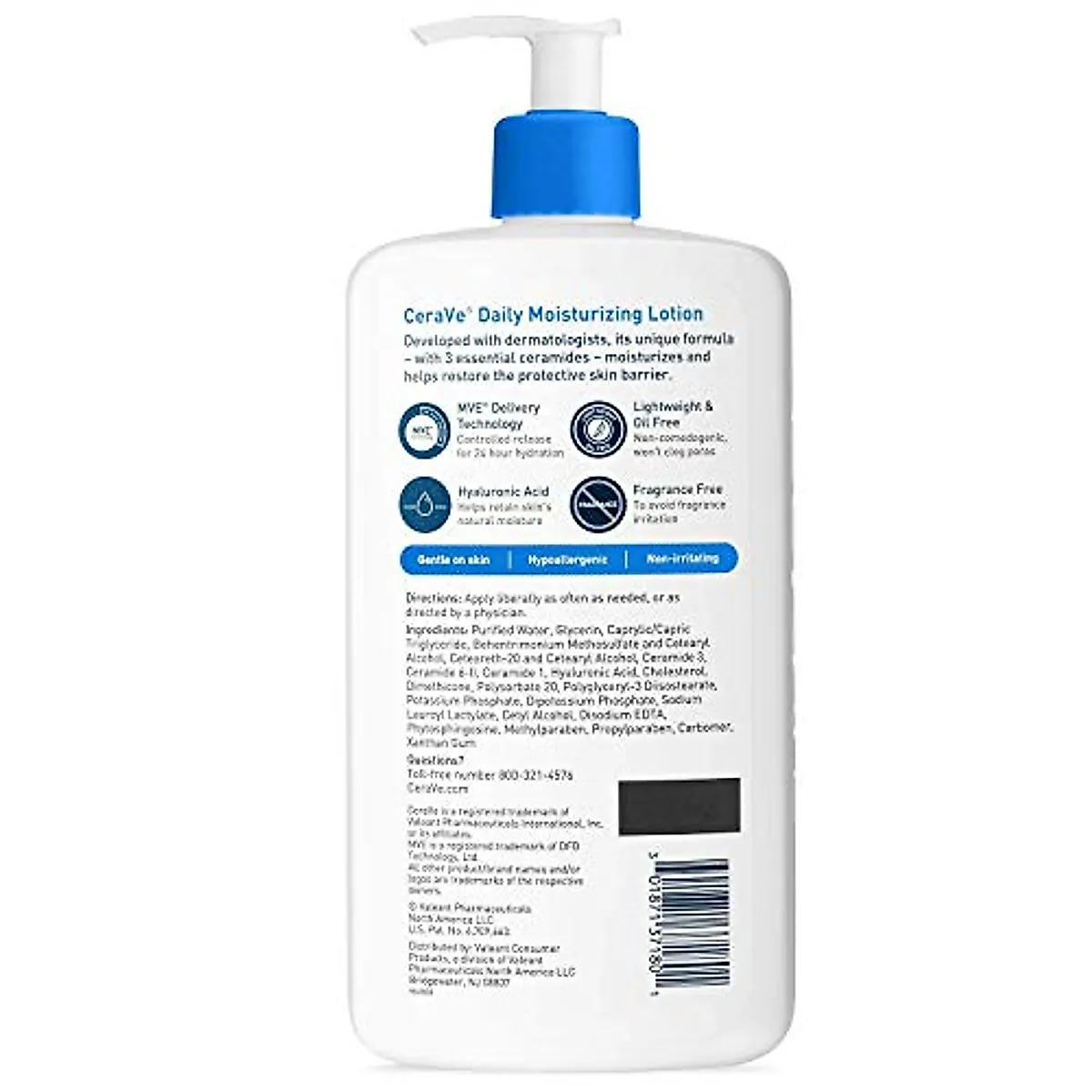 CeraVe Daily Moisturizing Lotion, Normal to Dry Skin (24 fl. oz.)