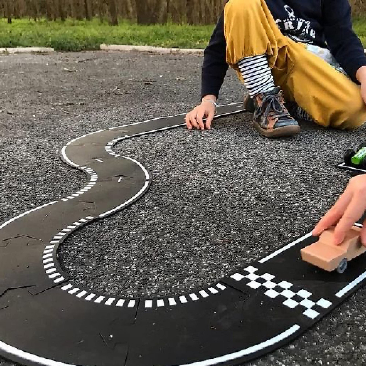 Grandprix Flexible Toy Road Set (Race Edition). The Original, Made in Europe.