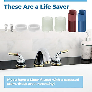 97479 Faucet Stem Extension Kit Replacement for Moen Monticello Replacement Parts Faucet Extension