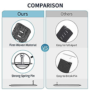 Welltin 2 Pack Bands Compatible with Fitbit Versa / Fitbit Versa 2 / Fitbit Versa Lite for Women Men, Breathable Woven Fabric Strap, Adjustable Replacement Wristband for Fitbit Versa Smart Watch