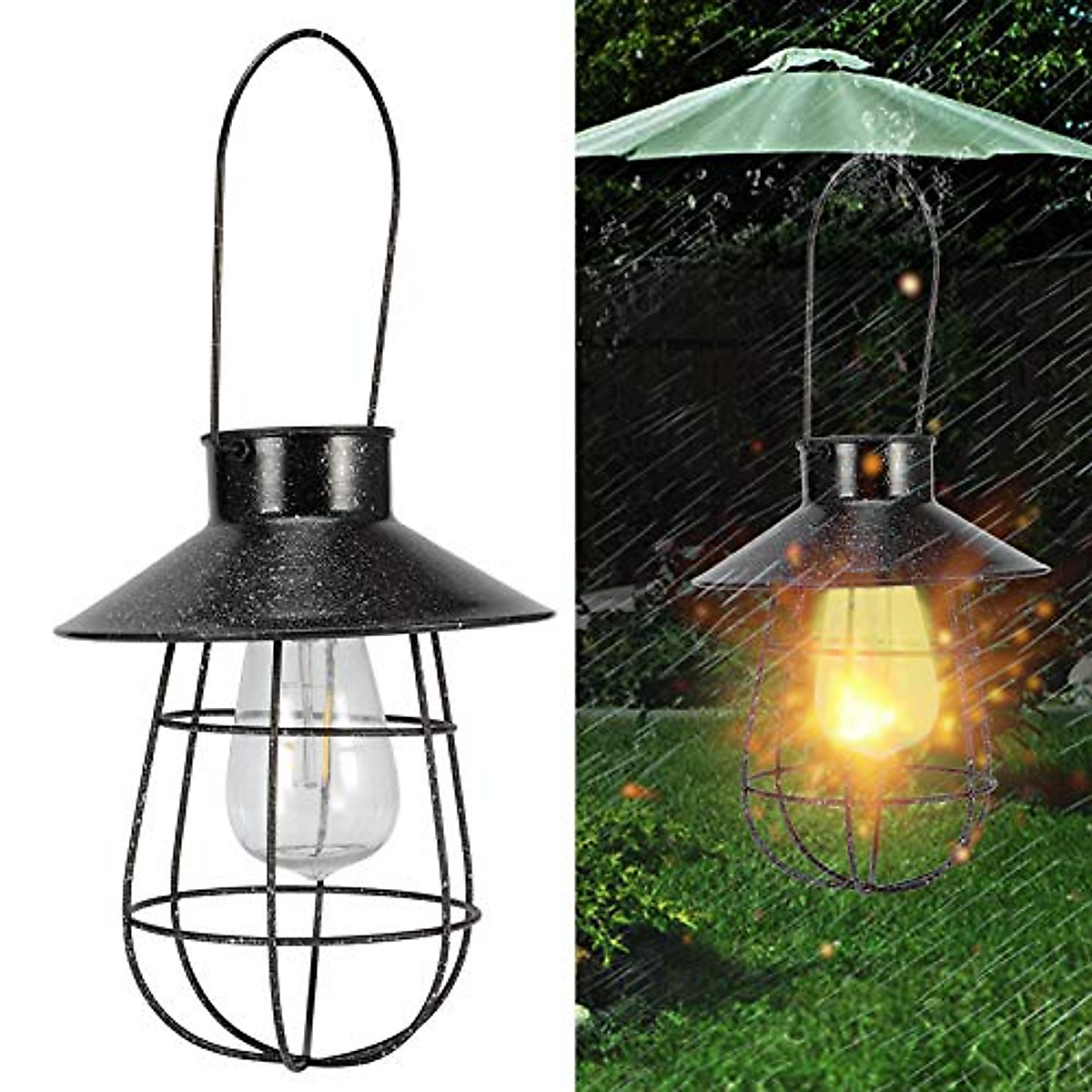 Led Light Decor, Automatical Solar Hanging Light, Waterproof for Home Decoration Gardens, Courtyards, Porches