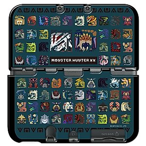 Monster Hunter Double Cross Cover for New Nintendo 3DS LL Monster Icon