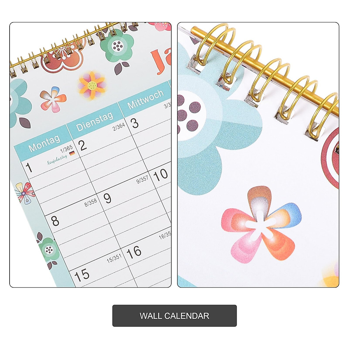 BESTOYARD 2025 Countdown Calendar Home Hanging Calendar Household Daily Use Calendar Sturdy Calendar Family Wall Calendar Wall Calendar Art Paper Dating Original Design Small Wall Calendar